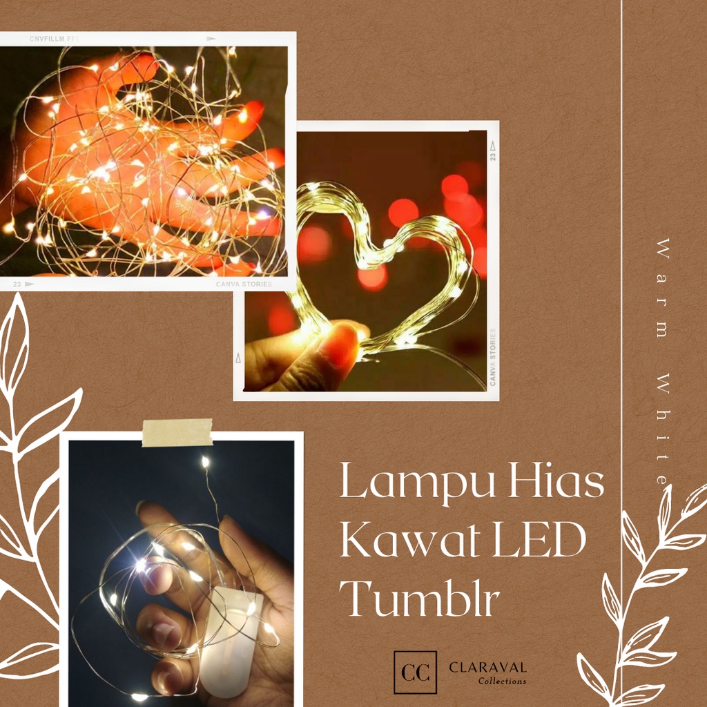 Jual Lampu Hias LED Tumblr / Lampu Kawat LED Instax / Lampu Tumblr ...