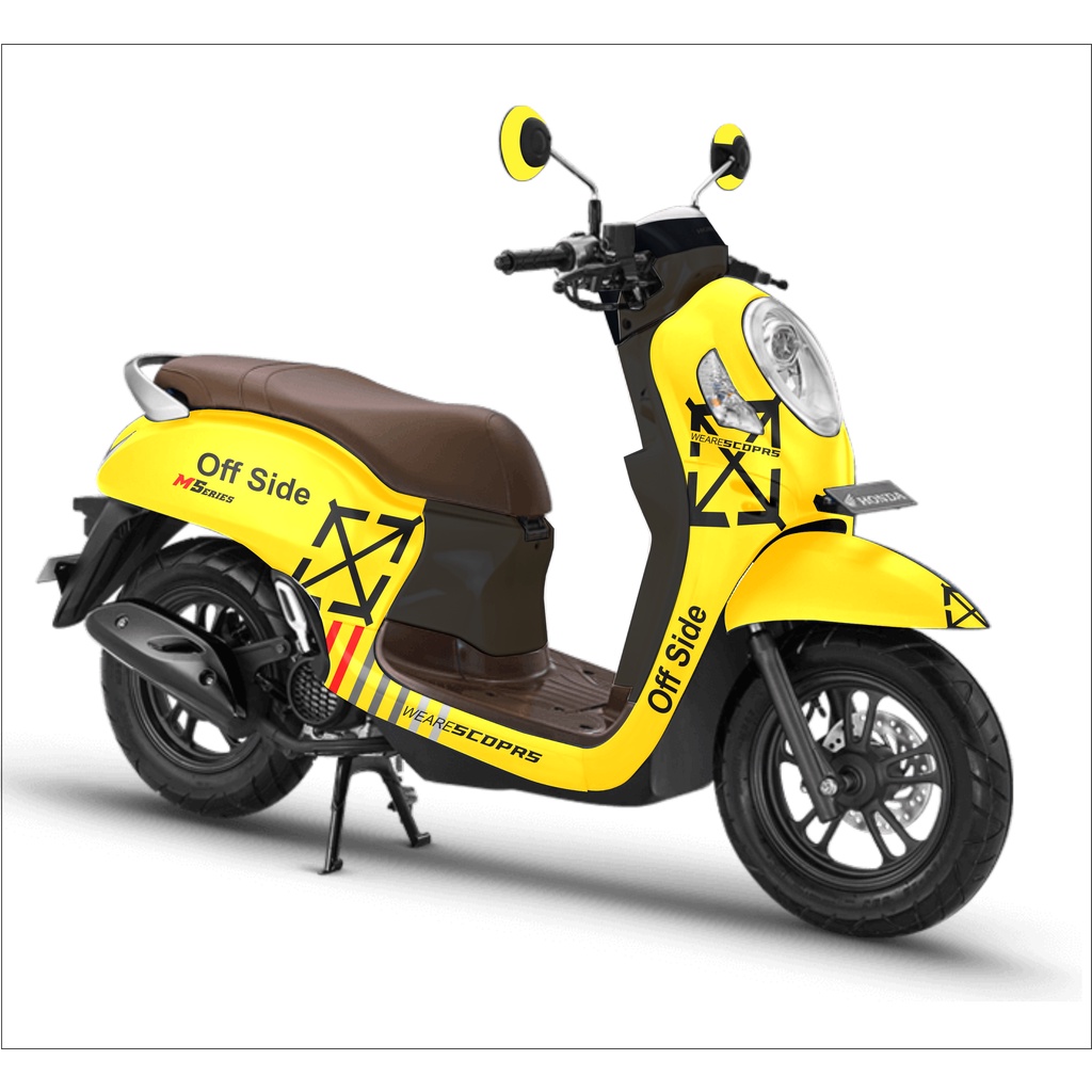 Jual Decal Scoopy Full body Dekal Scopy CUSTOM | Shopee Indonesia