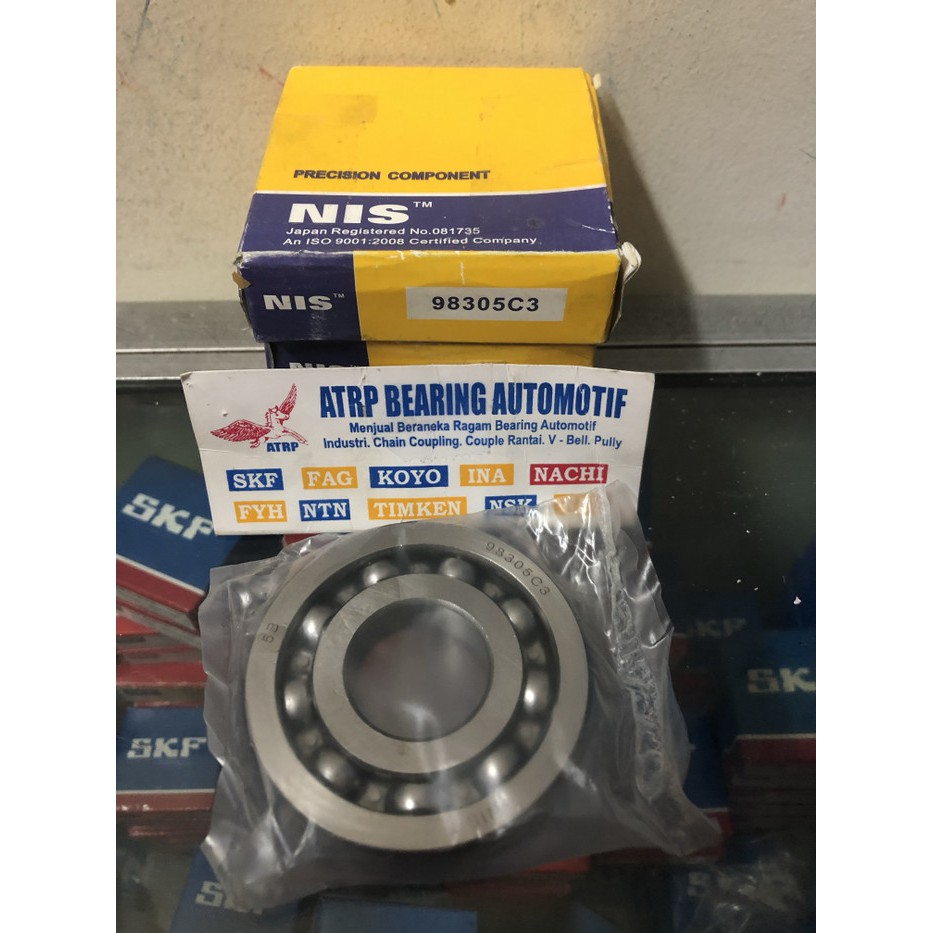 Jual BALL BEARING 98305 C3 NIS KRUK AS VESPA PX SUPER PIAGGIO 25X62X12 ...