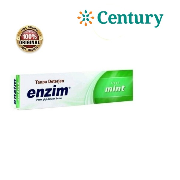 Jual ENZIM TOOTHPASTE FRESHMINT 100gr / PERAWATAN GIGI / PASTA GIGI ...