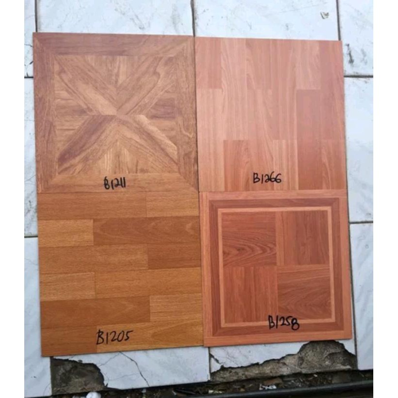 Jual jual vinyl tile borneo motif kayu | Shopee Indonesia