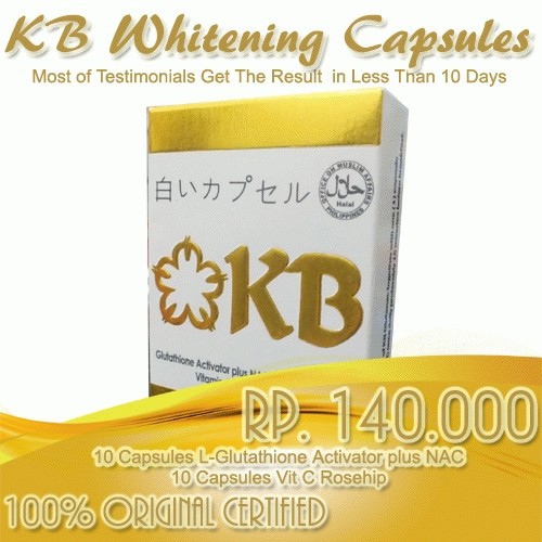 Jual pil pemutih kapsul pemutih capsul Paket Trial Kyusoku Bihaku ...