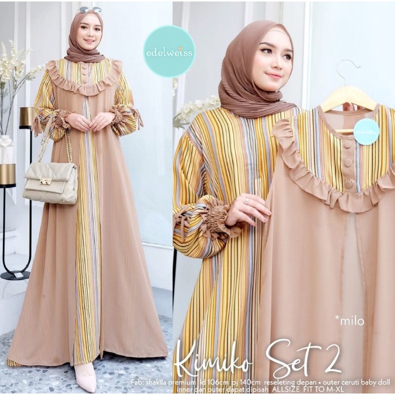Jual KIMIKO SET2 By EDELWEISS | Shopee Indonesia