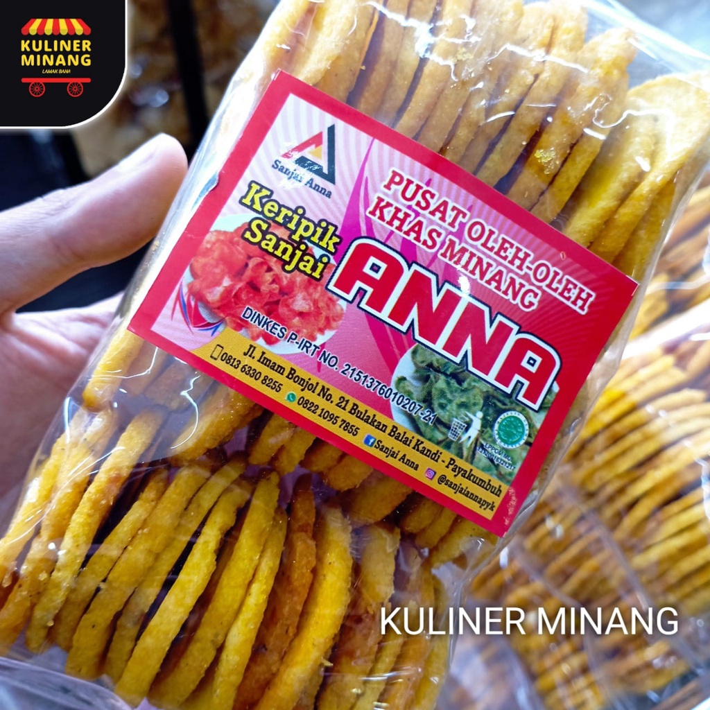 Jual Kerupuk Lento Kecil Anna Oleh Oleh Cemilan Payakumbuh Padang Khas ...
