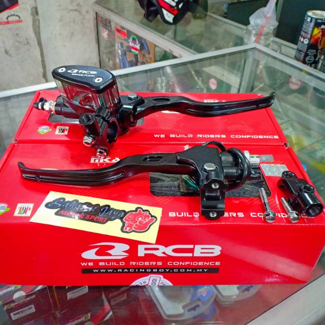 Jual Master Rem RCB Kanan Kiri Kopling RCB Oval E-2 14MM UNIVERSAL ...
