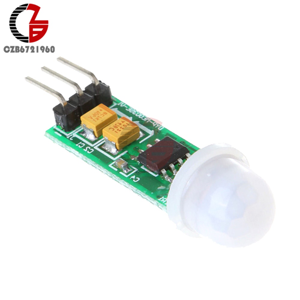 Jual PREORDER 5V 12V Mini Infrared PIR Motion Sensor Switch Module IR ...