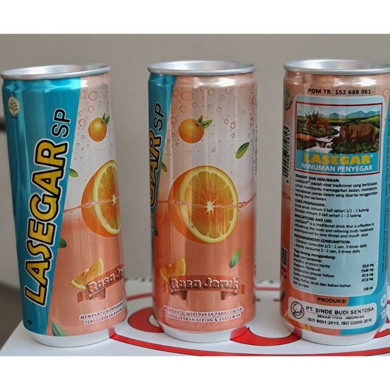 Jual Lasegar 238ml rasa jeruk | Shopee Indonesia