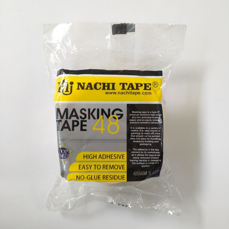 Jual Nachi Masking Tape / Isolasi / Selotip Kertas 48 mm x 20 yard ...