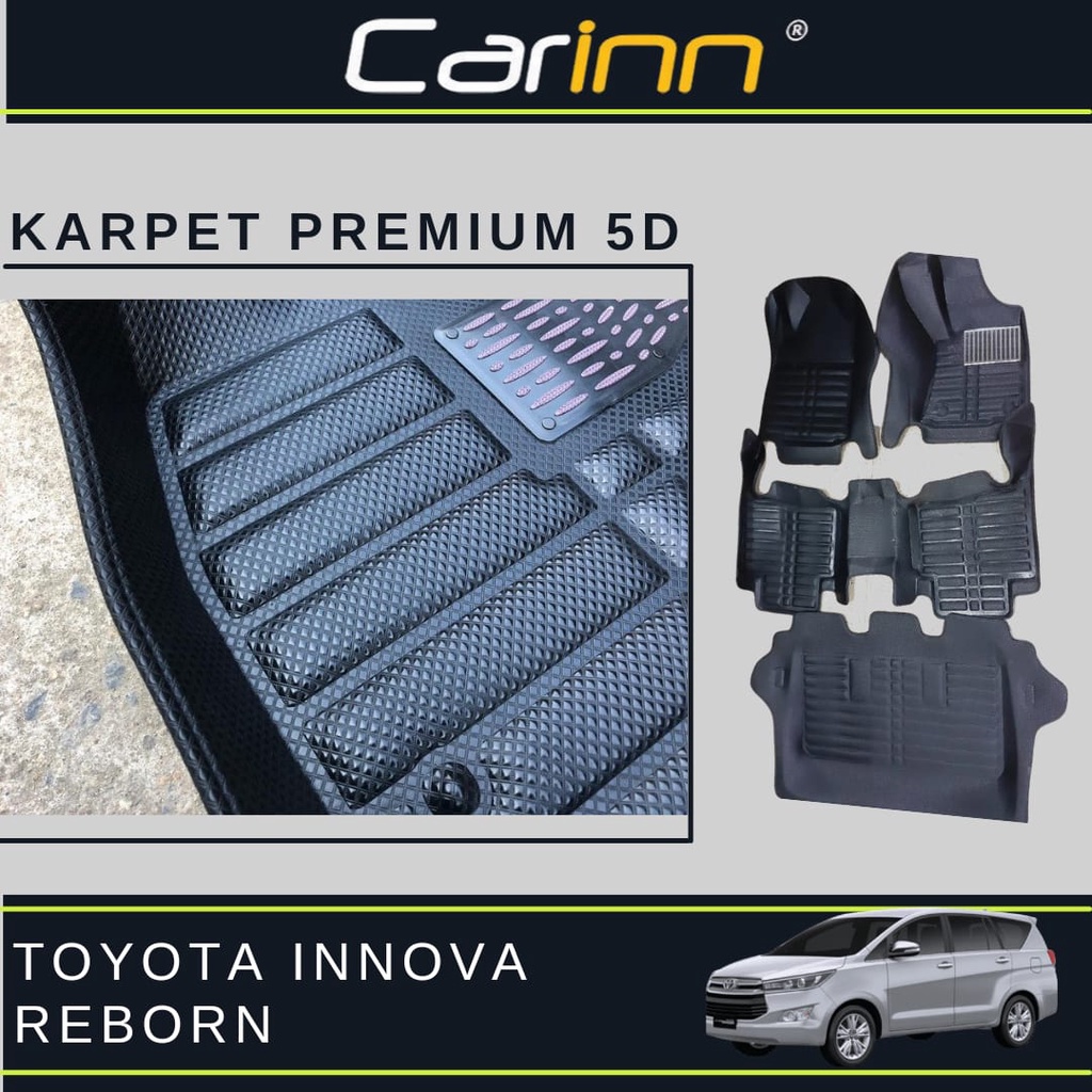 Jual Carinn Karpet Mangkok 5D Mobil Toyota Innova Reborn 2016-2022 ...