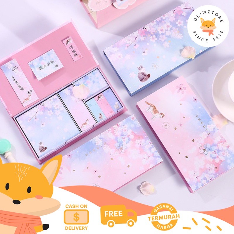Jual [DZ] ST183 - Set Sticky Notes / Stik Marker / Memo Note | Shopee ...