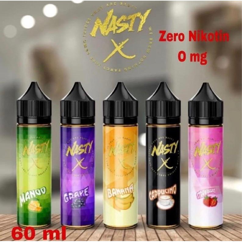 Jual LIQUID POD NASTY X 60ML / LIQUID VAPE RASA BUAH | Shopee Indonesia