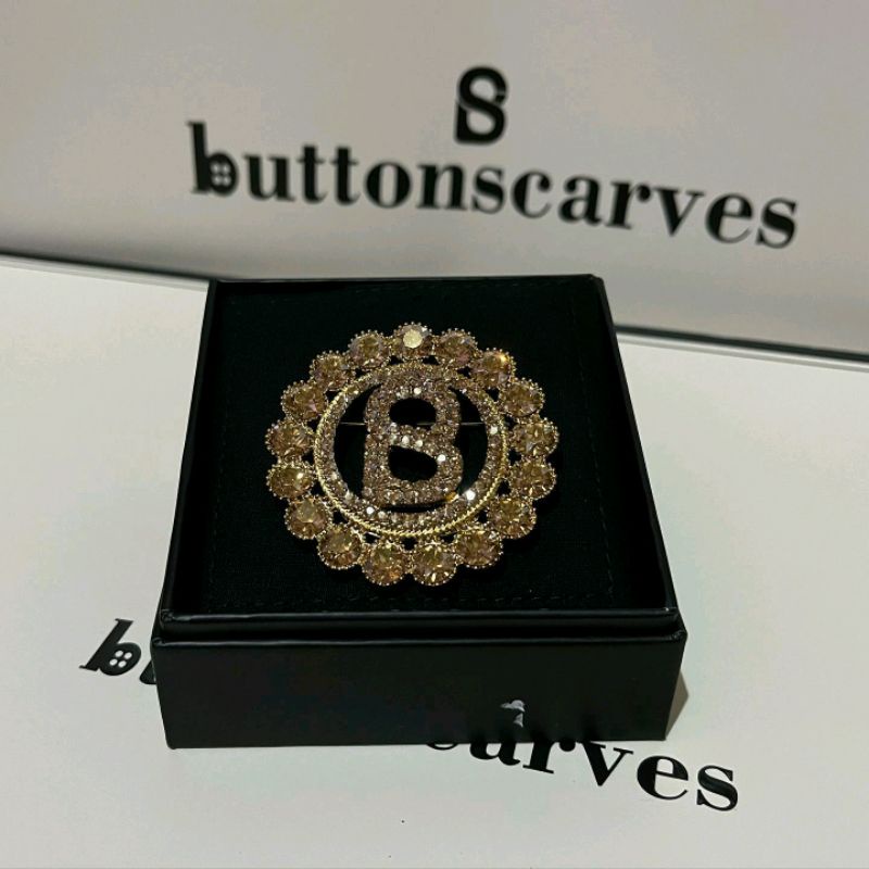 Jual Sara Brooch Buttonscarves | Shopee Indonesia