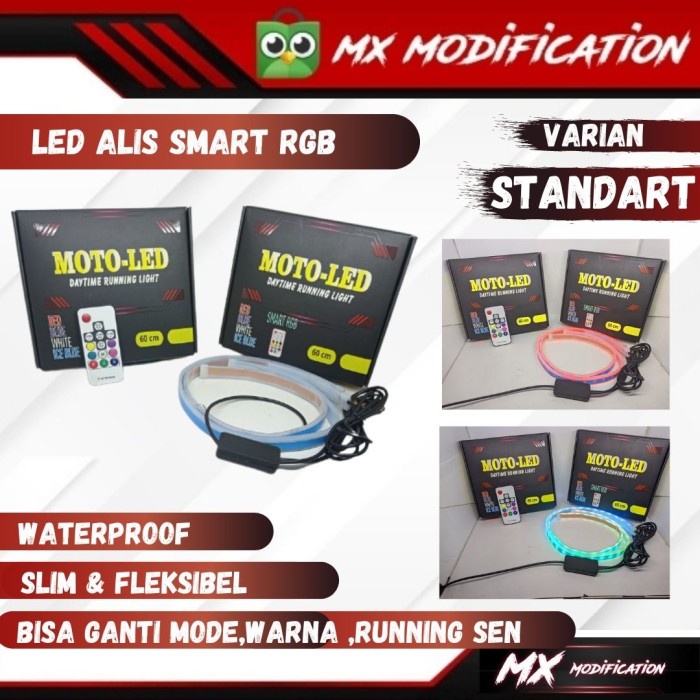 Jual LED ALIS SMART RGB 60 CM ( REMOTE ) | Shopee Indonesia