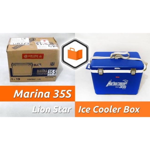 Jual MARINA COOLER BOX LION STAR 35LITER | Shopee Indonesia
