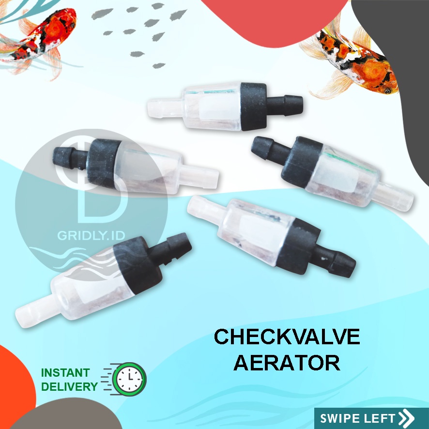 Jual CHECK VALVE AERATOR AQUARIUM ONE WAY SELANG UDARA AQUASCAPE CEK 1 ...