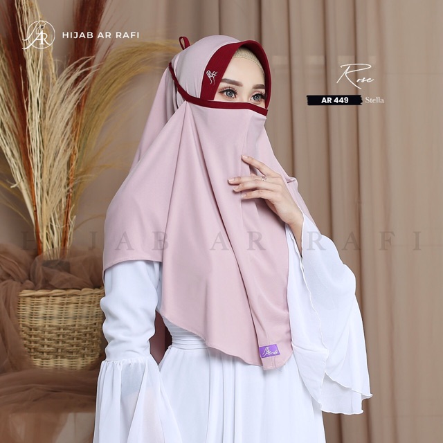 Jual Hijab Ar Rafi √ AR 449 Jilbab Instan Multifungsi (Anniha ...