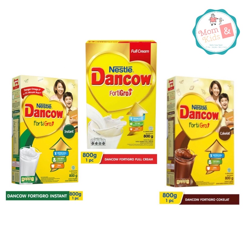 Jual DANCOW FORTIGRO FULLCREAM 780GR | DANCOW FORTIGRO INSTANT COKLAT ...