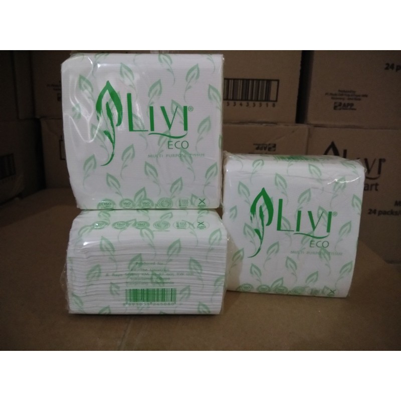 Jual TISU/TISSU/TISSUE LIVI - ECO MULTIPORPOUSE | Shopee Indonesia
