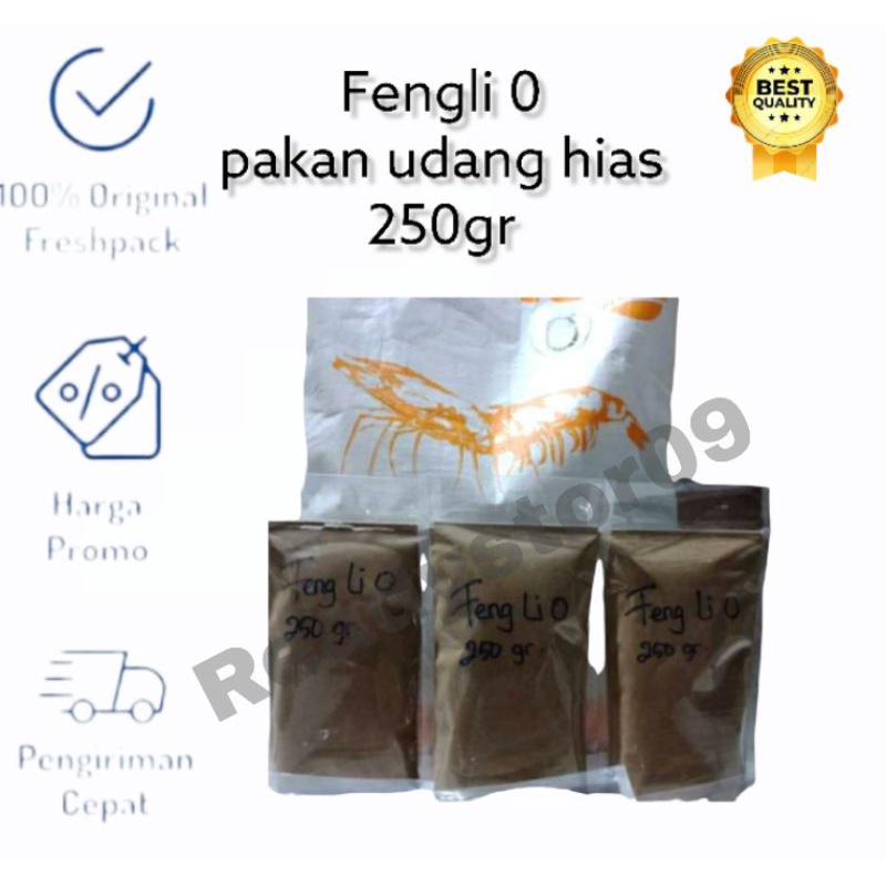 Jual fengli feng li 0 250gr pakan bibit udang lobster burayak ikan daphnia | Shopee Indonesia