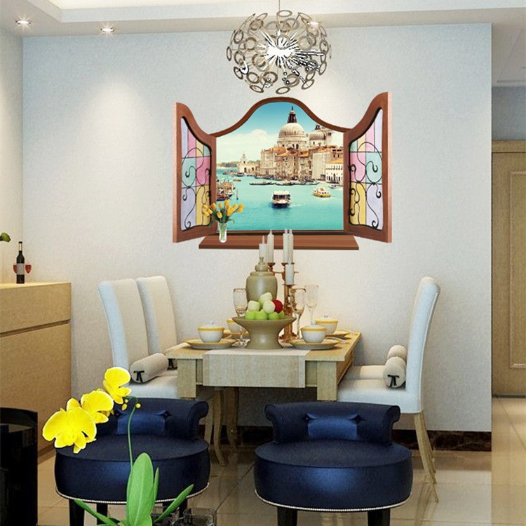 Jual METH MJ8017B MICKEY CAROL VIEW WALLSTICKER WALL STIKER ...