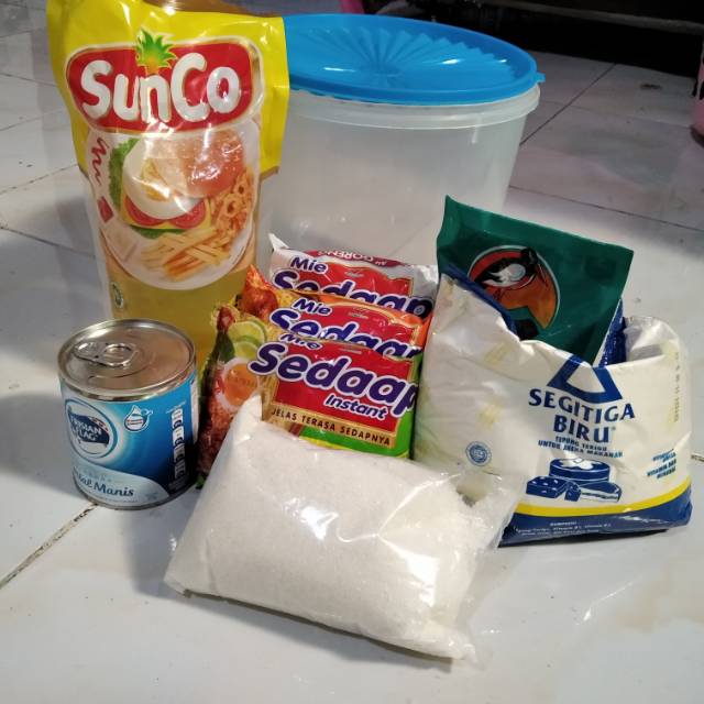 Jual Paket sembako 72.000 | Shopee Indonesia