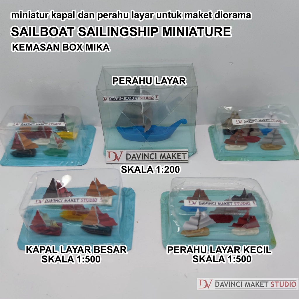 Jual Miniatur Perahu dan Kapal Layar Maket Diorama - Sailing Boat Ship ...