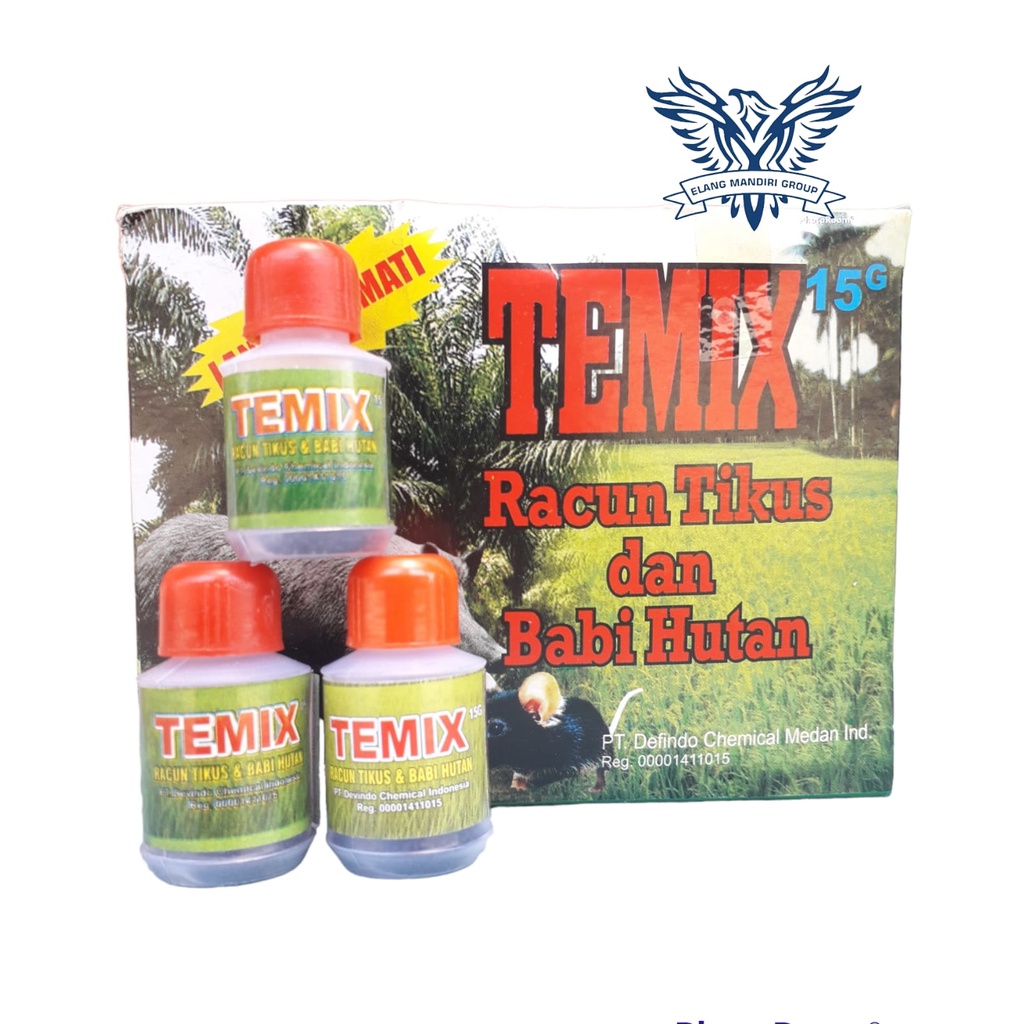 Jual Temix Botol 15 Gr Racun Tikus Babi Hutan Celeng Monyet Ampuh ...