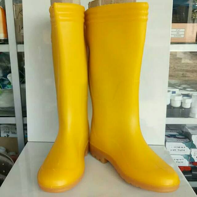 Jual Sepatu boot ANDO bagus lentur sepatu proyek sepatu kebun sepatu ...