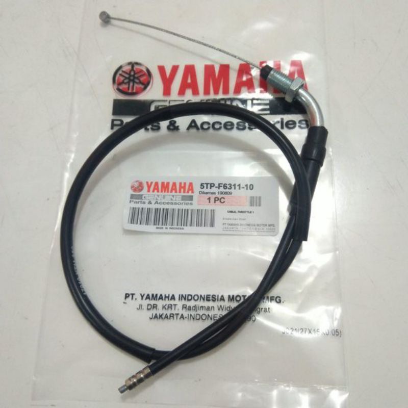 Jual KABEL GAS TALI GAS JUPITER Z VEGA R 2006-2009 (5TP) | Shopee Indonesia