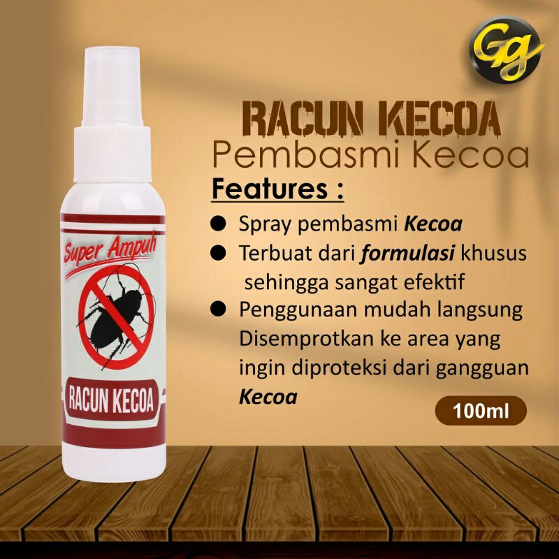 Jual OBAT KECOA PEMBASMI KECOA ANTI KECOA BOTOL ISI 100 ML | Shopee ...