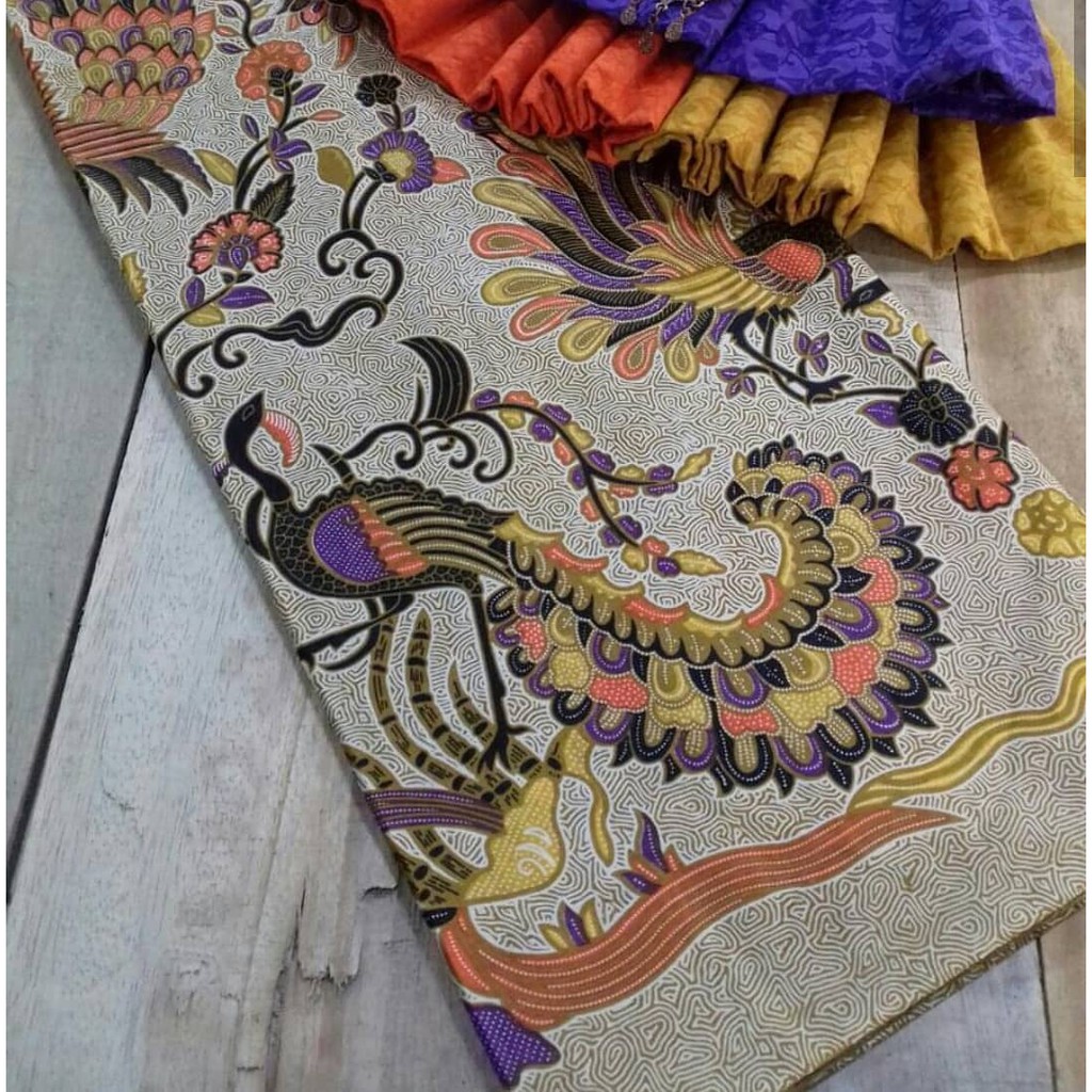 Jual Set Batik dan Embos Motif Merak Alas | Shopee Indonesia