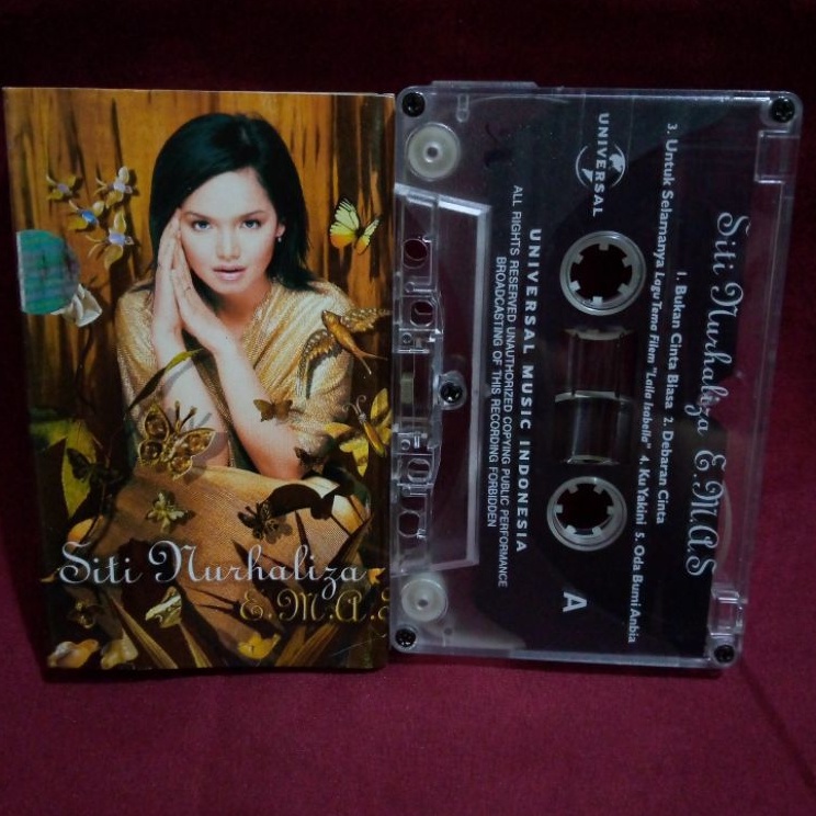 Jual KASET PITA MUSIC ORIGINAL SITI NURHALIZA BUKAN CINTA BIASA | Shopee Indonesia