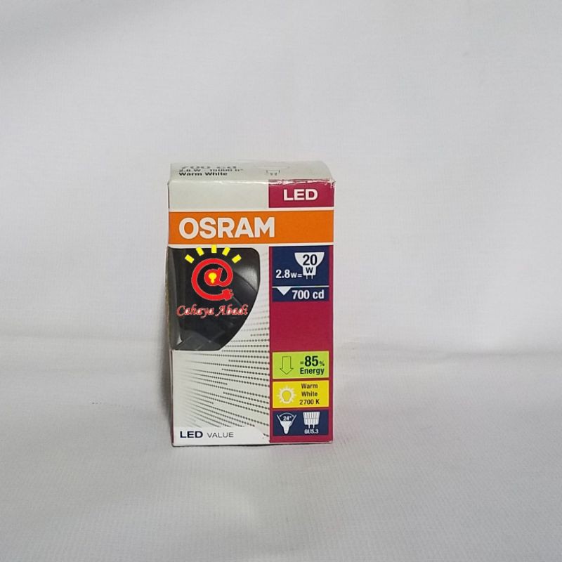 Jual Lampu Halogen Led 12V 2,8W Kuning / Lampu Mr16 Led 2,8W Warm White ...