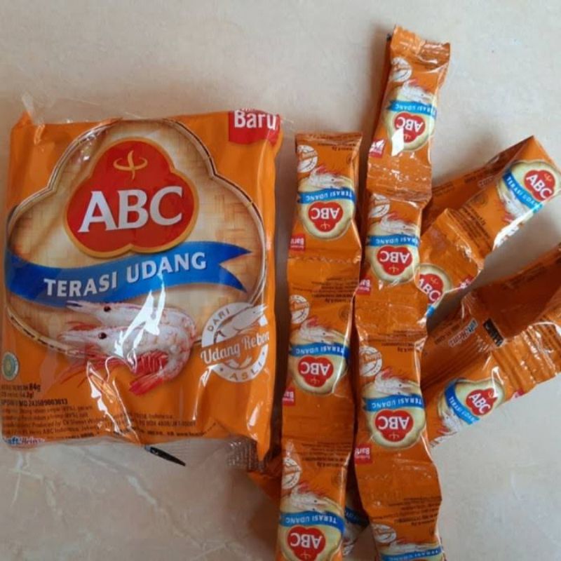 Jual Terasi Udang Abc 20 Sachet 84gram Shopee Indonesia