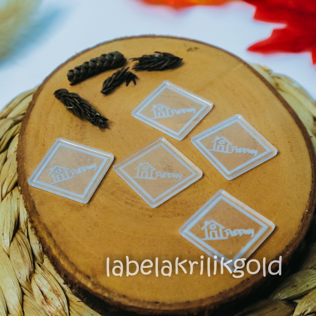 Jual label hijab | label baju | label akrilik | custom label | label ...