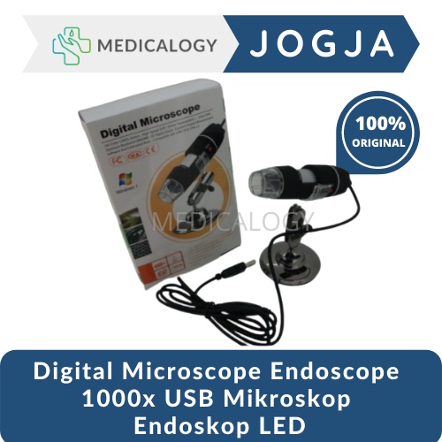 Jual Digital Microscope Endoscope 1000x USB Mikroskop Endoskop LED ...