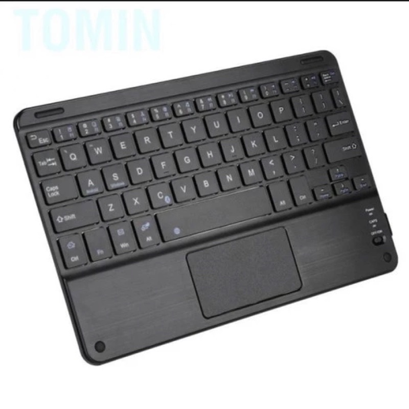 Jual Mini Wireless Bluetooth Keyboard touchpad Slim Thin hp laptop ...