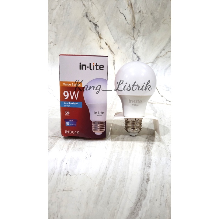 Jual BOHLAM LAMPU LED INLITE VALUE 9W LED IN LITE VALUE INB010 9WATT | Shopee Indonesia