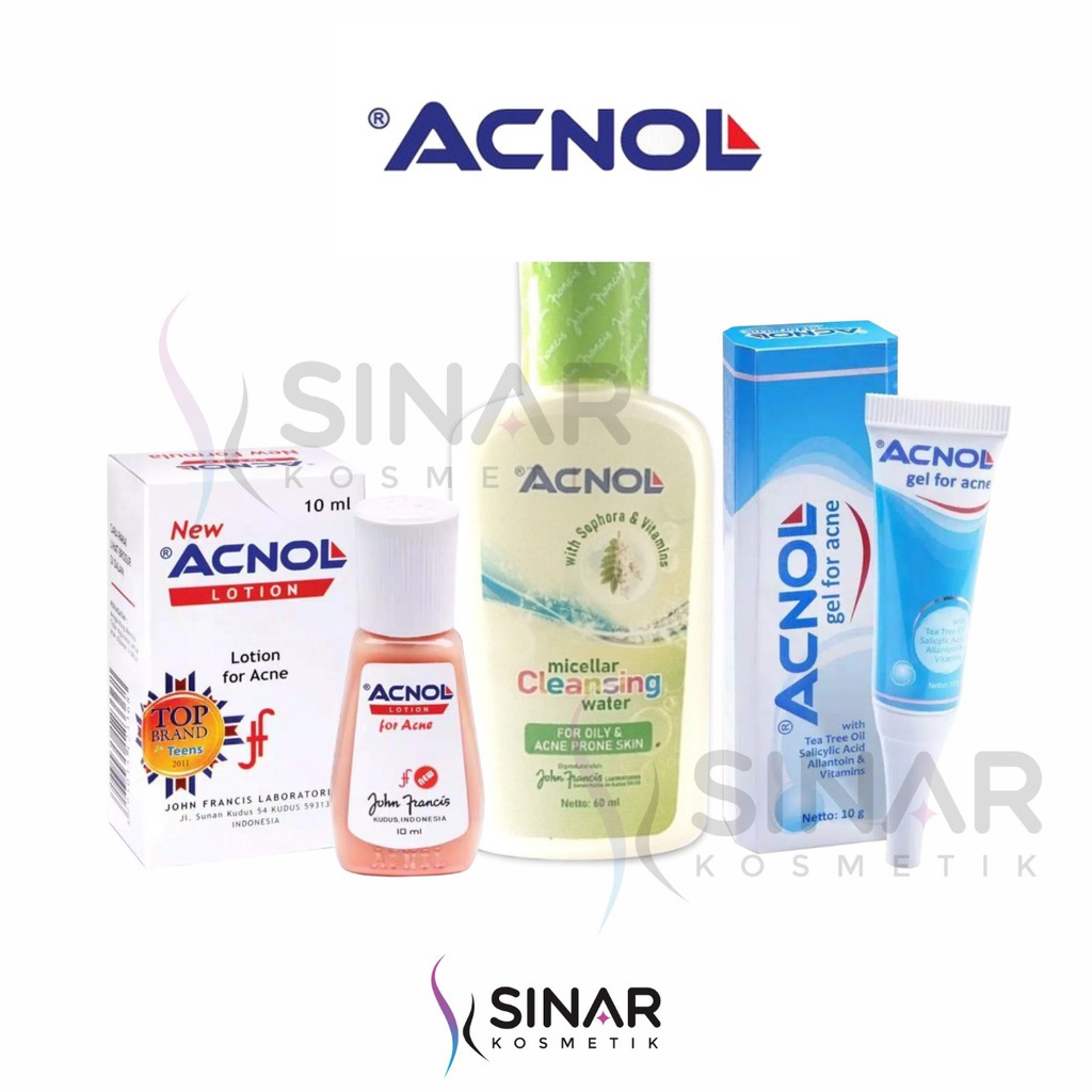 Jual Acnol Lotion / Gel For Acne Obat Jerawat | Shopee Indonesia