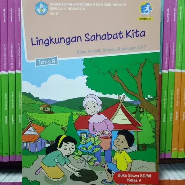 Jual Buku Sd Tematik Kelas 5 Tema 8 Revisi Diknas Shopee Indonesia
