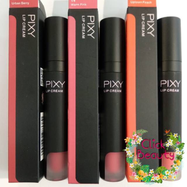 Jual NEW PACKAGING!! NEW COLORS!! PIXY LIP CREAM!! | Shopee Indonesia