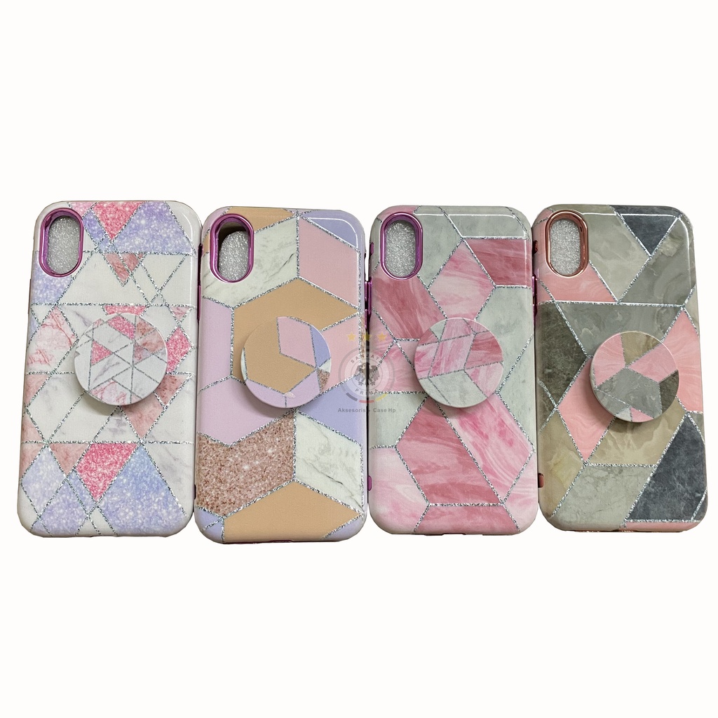 Jual IMD Marmer Casing + Popsocket IPHONE 12 mini | Shopee Indonesia