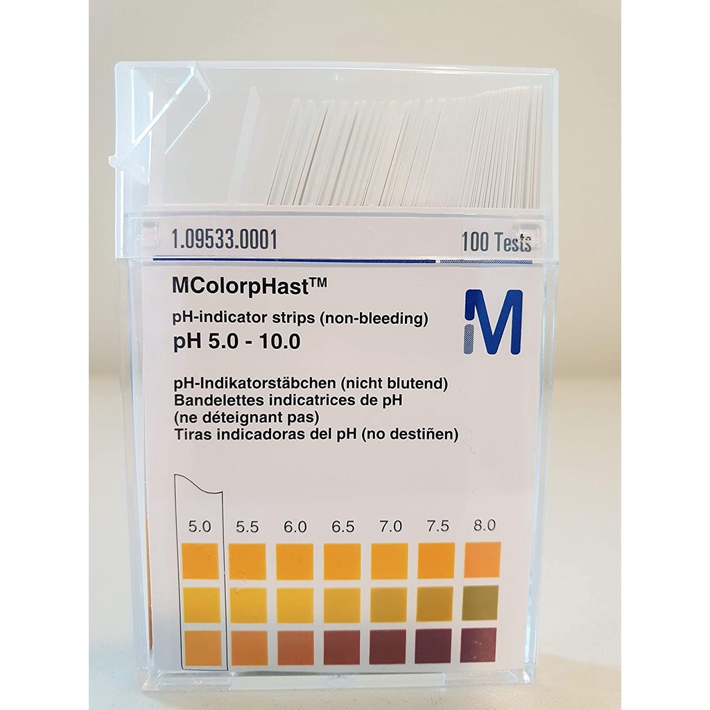 Jual PH PAPER MERCK 5.0 - 10.0 / Kertas Lakmus 5.0-10.0 MERCK / PH ...