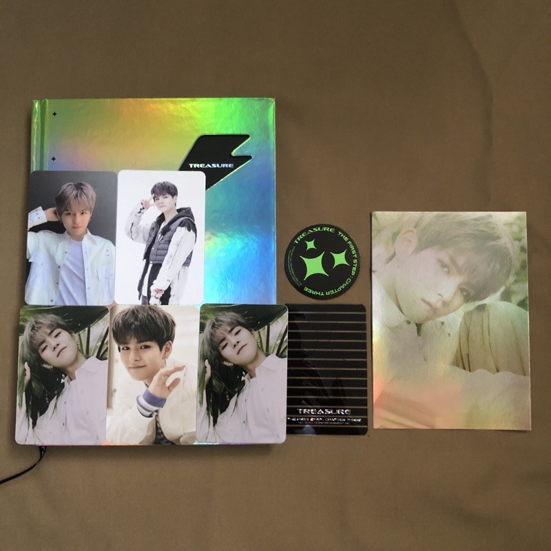 Jual [UNSEALED] TREASURE The First Step : Chapter 3 Black version YOSHI SET | Shopee Indonesia