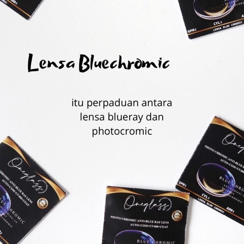 Jual 𝐎𝐧𝐞𝐠𝐥𝐚𝐬𝐬 - Lensa Bluechromic Hi Index 1.56 | Shopee Indonesia