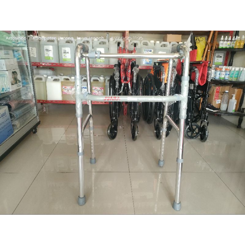 Jual Walker Tanpa Roda Lipat Sella / Tongkat Bantu Jalan / Walker ...