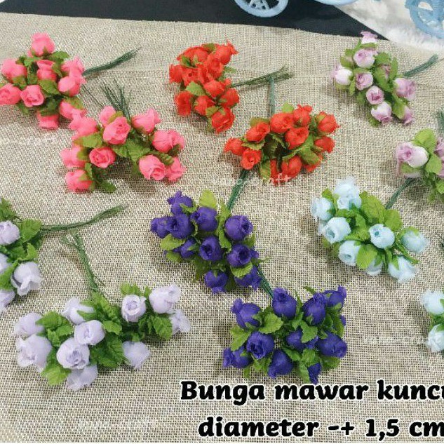 Jual Bunga mawar kuncup diameter -+ 15 mm | Shopee Indonesia