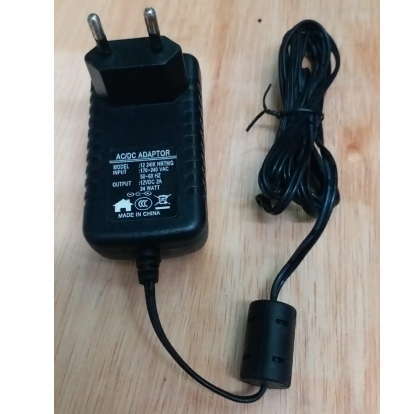 Jual Adaptor 12V 2A / Adaptor 12Volt 2Ampere Lampu Indikator | Shopee ...