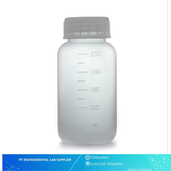 Jual BOTOL PLASTIK 100ml. 100 ml PP. Wide Mouth w/graduation. NIKKO | Shopee Indonesia