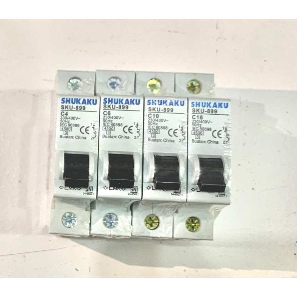 Jual MCB SHUKAKU 4A 6A 10A 16A | Shopee Indonesia
